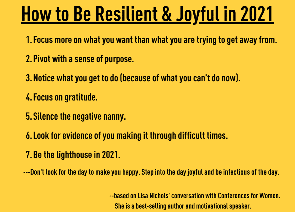 how to be resilient - Houston Recovery Center