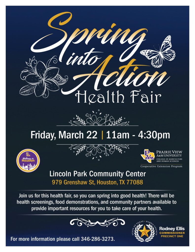 Spring Into Action Health Fair - Houston Recovery Center